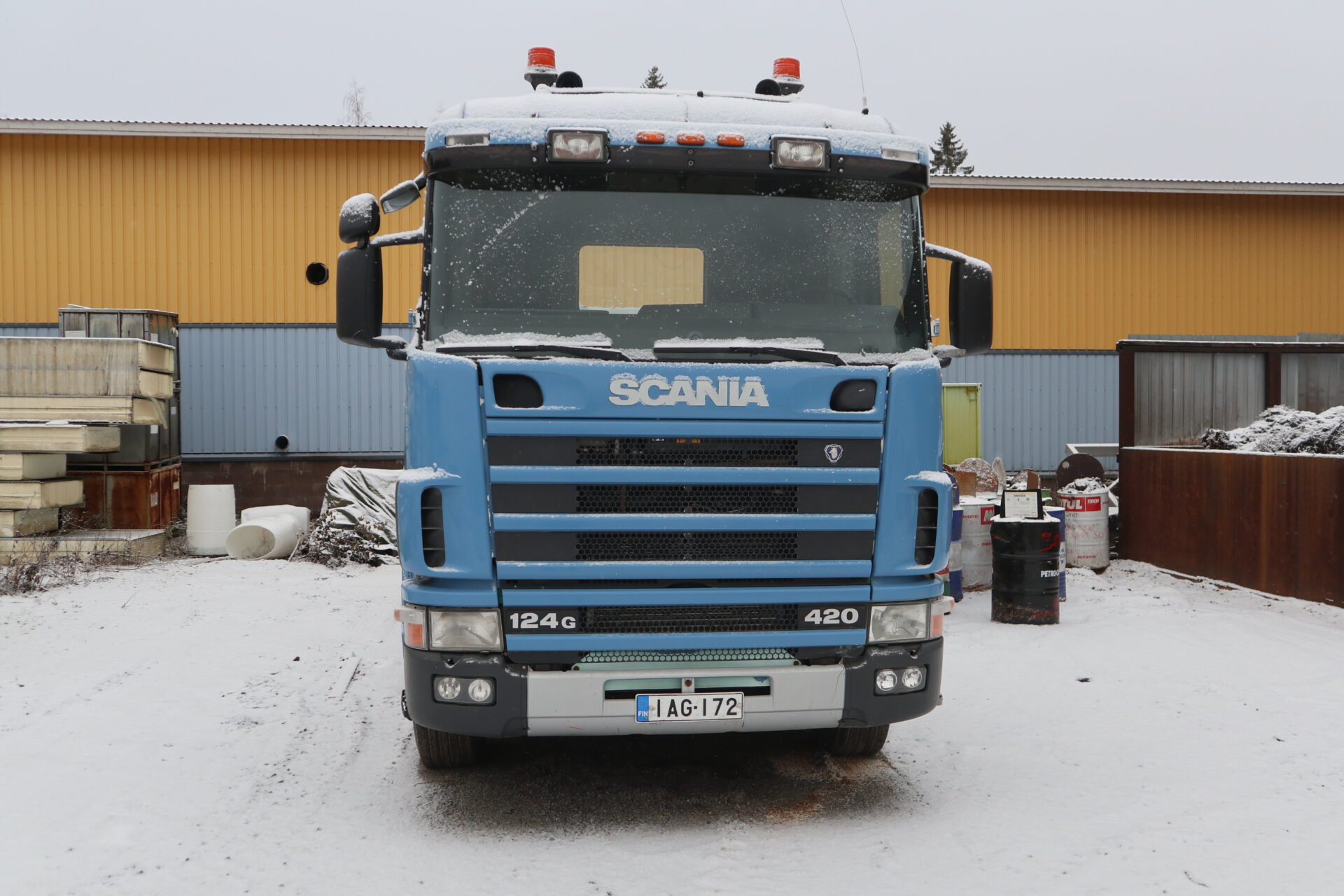Scania kuorma-auto IAG-172 - Vammalan Romu Oy on Sastamalassa ...